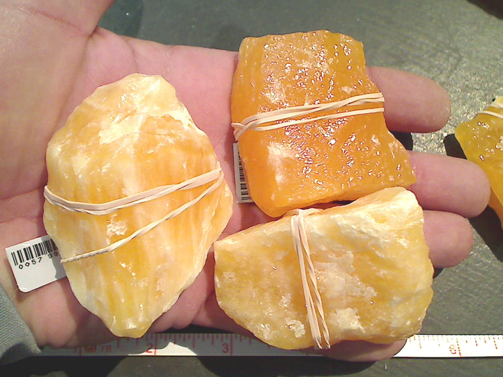 Rough Yellow Calcite 100g to 150g Specimen – The Mystic Jewel